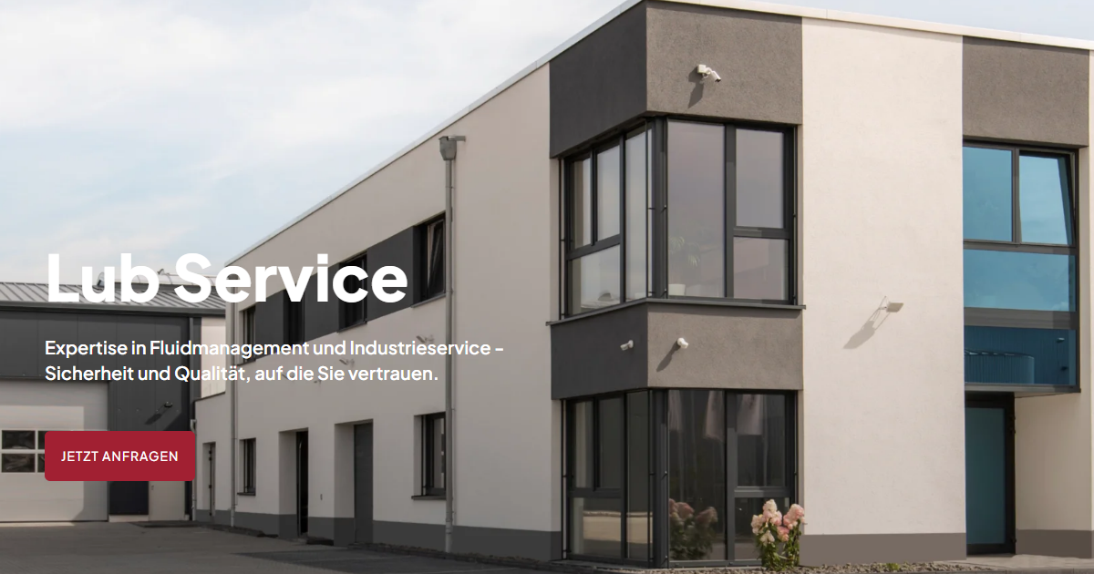 Lub Service GmbH 🏗️ | Experten für Industriereinigung & Fluidmanagement 🏆
